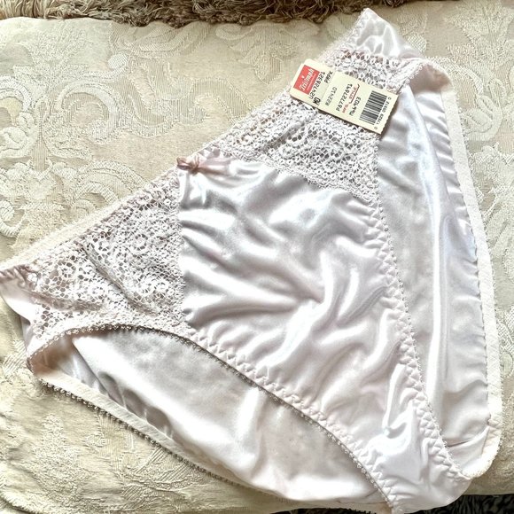 Triumph | Intimates & Sleepwear | Vintage Silky Lace Triumph Pale Pink ...